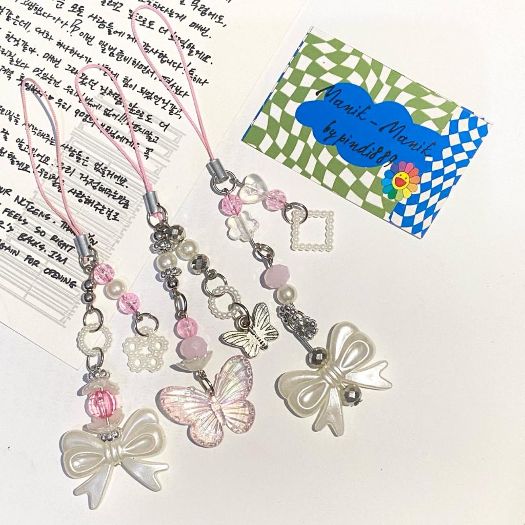 Jual KEYCHAIN/GANTUNGAN KUNCI/GANTUNGAN TAS/GANTUNGAN MANIK CUTE/KOREA ...