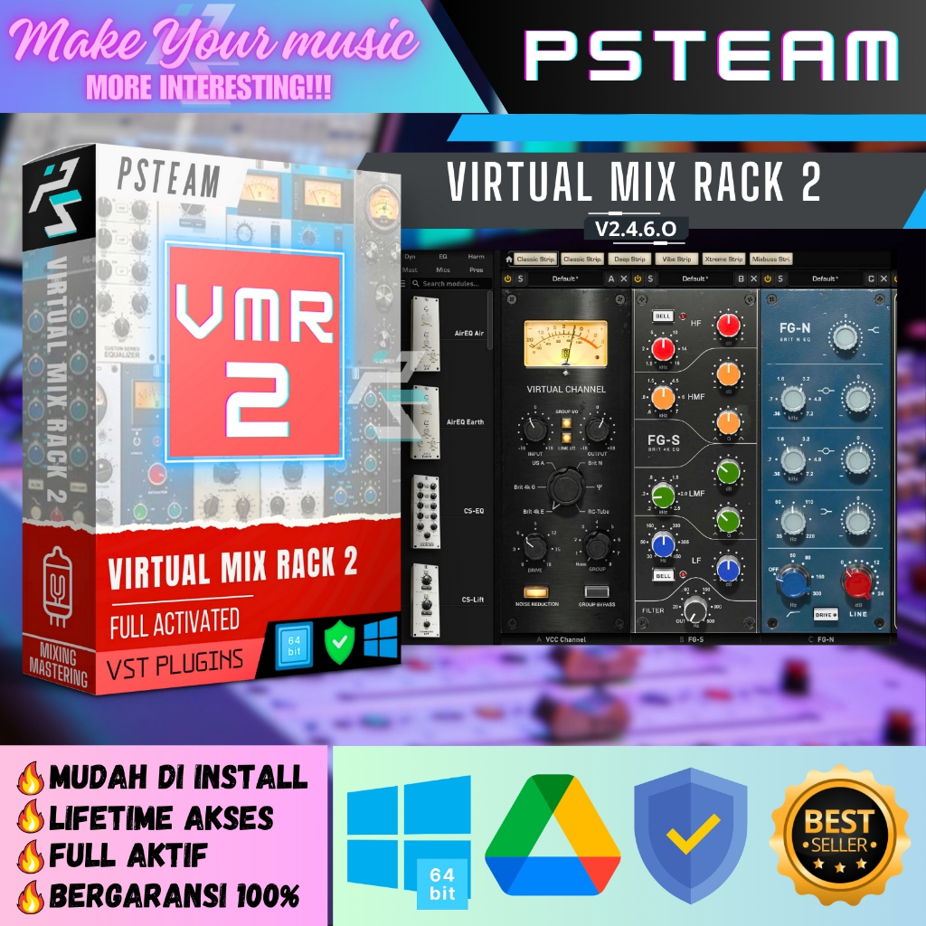 Jual SD - VIRTUAL MIX RACK [ FULL ACTIVATED / FULL VERSION ] v2.6.4.0 ...