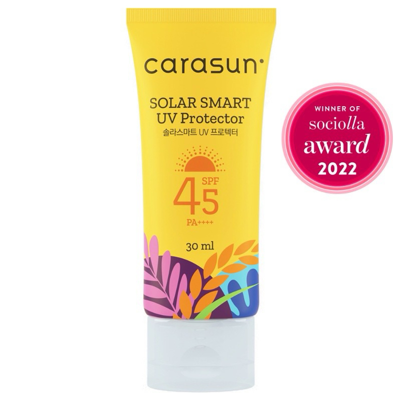 Jual [TASYA FARASYA APPROVED] Carasun Solar Smart UV Protector SPF 45 PA++++ Sunscreen, Size ...