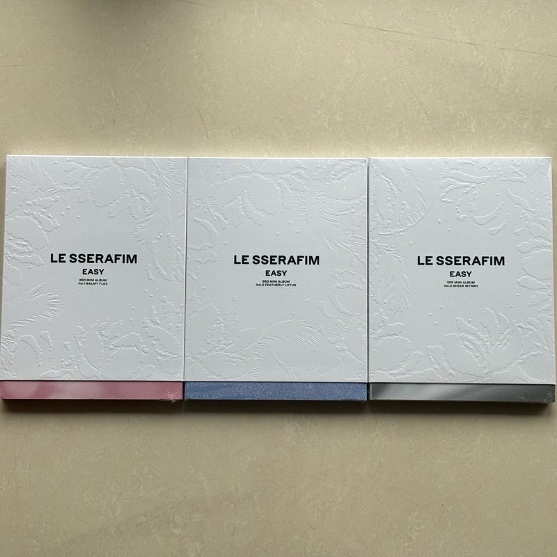 Jual [NEW&SEALED/READY] LE SSERAFIM 3RD MINI ALBUM EASY BALMY FLEX ...