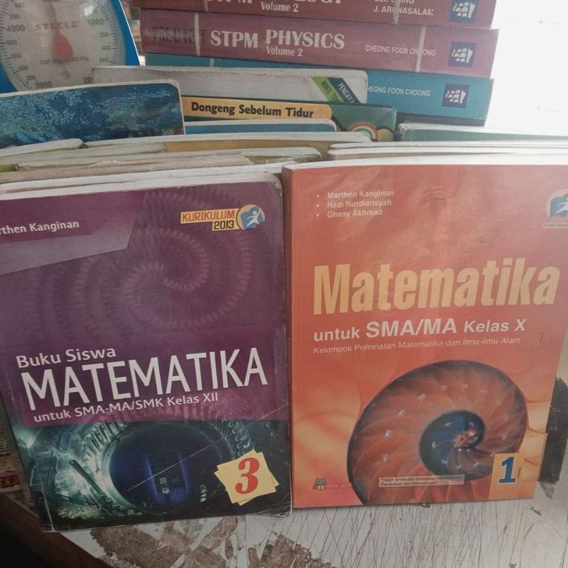Jual BUKU MATEMATIKA UNTUK SMA KELAS X/10&12/XII KELOMPOK PEMINATAN BY MARTHEN KANGINANKK YRAMA ...