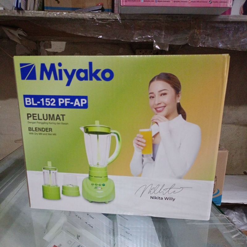 Jual blender Miyako plastik 3in1 kapasitas 2 Liter. BL 152 pf ap | Shopee Indonesia