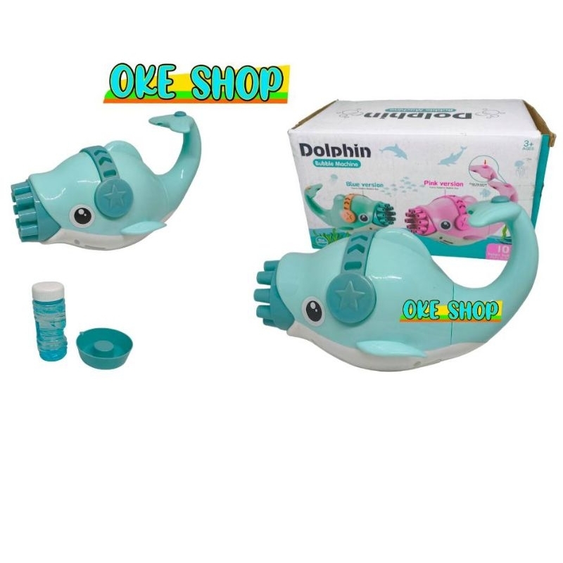 Jual Mainan Pistol Bubble Gun/Pistol Gelembung Dolphin | Shopee Indonesia