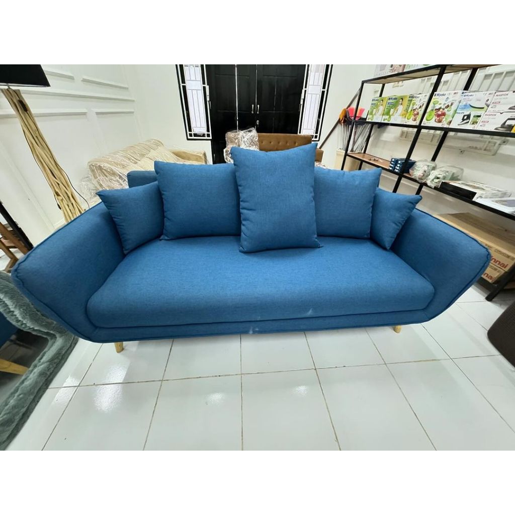 Jual SOFA WARNA BIRU CANTIK UKURAN DI DESKRIPSI UNTUK WILAYAH SUMATRA ...