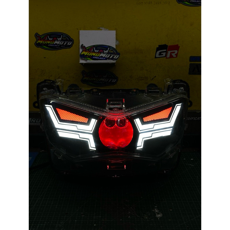 Jual HEADLAMP LAMPU PROJIE BILED NMAX NEW | Shopee Indonesia