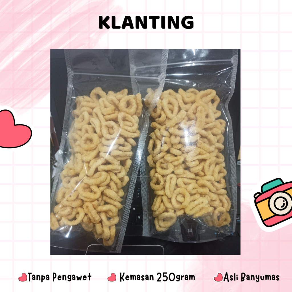 Jual Klanting Original Khas Banyumas 250 gram | Shopee Indonesia