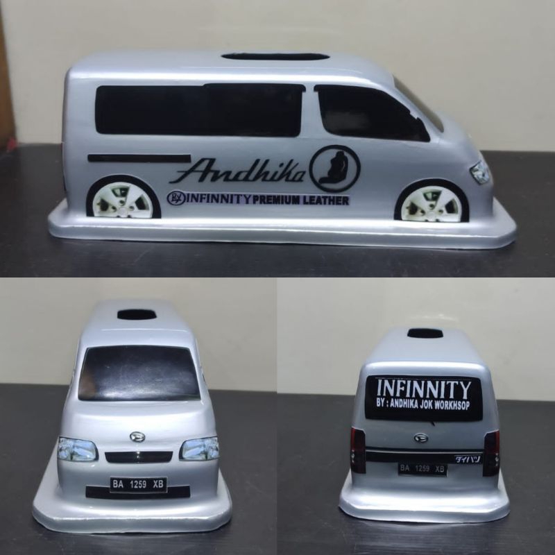 Jual (Grandmax) Kotak Tissue Minimalis Bentuk Mobil/Tempat Tisu ...
