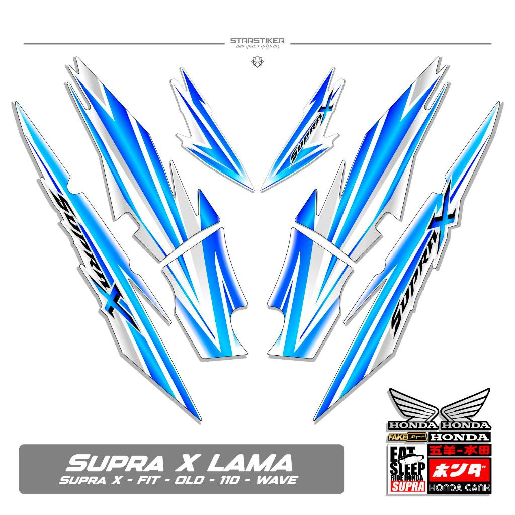 Jual STRIPING SUPRA X LAMA [H2] / OLD / STIKER SUPRA X / STICKER SUPRA ...