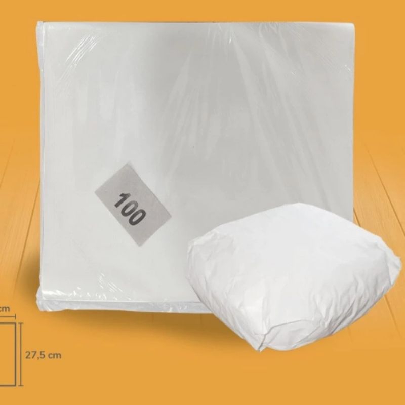 Jual Kertas Nasi Putih / Kertas Nasi KFC 27 x 25,5 isi 100 lembar ...