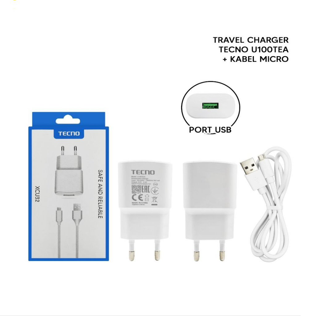 Jual Charger Tecno Spark 5 Pro Tecno Spark 8C Micro USB | Shopee Indonesia