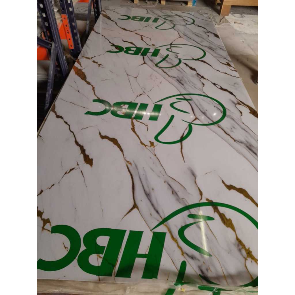 Jual Marmer Panel PVC Dekorasi Dinding Motif Corak Marmer UV Marble ...