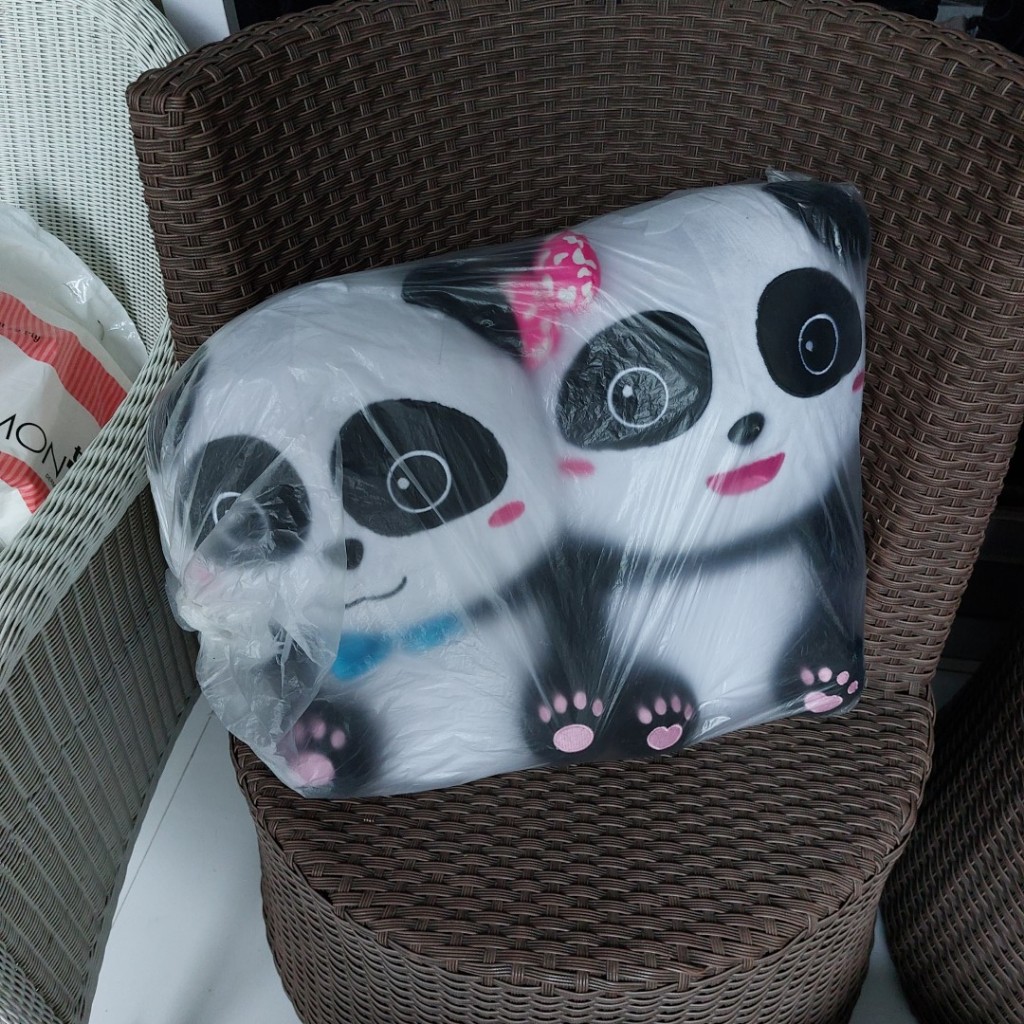 Jual Boneka Panda Lucu Sepasang (Cuma Buat Foto Lalu Disimpan Lagi ...