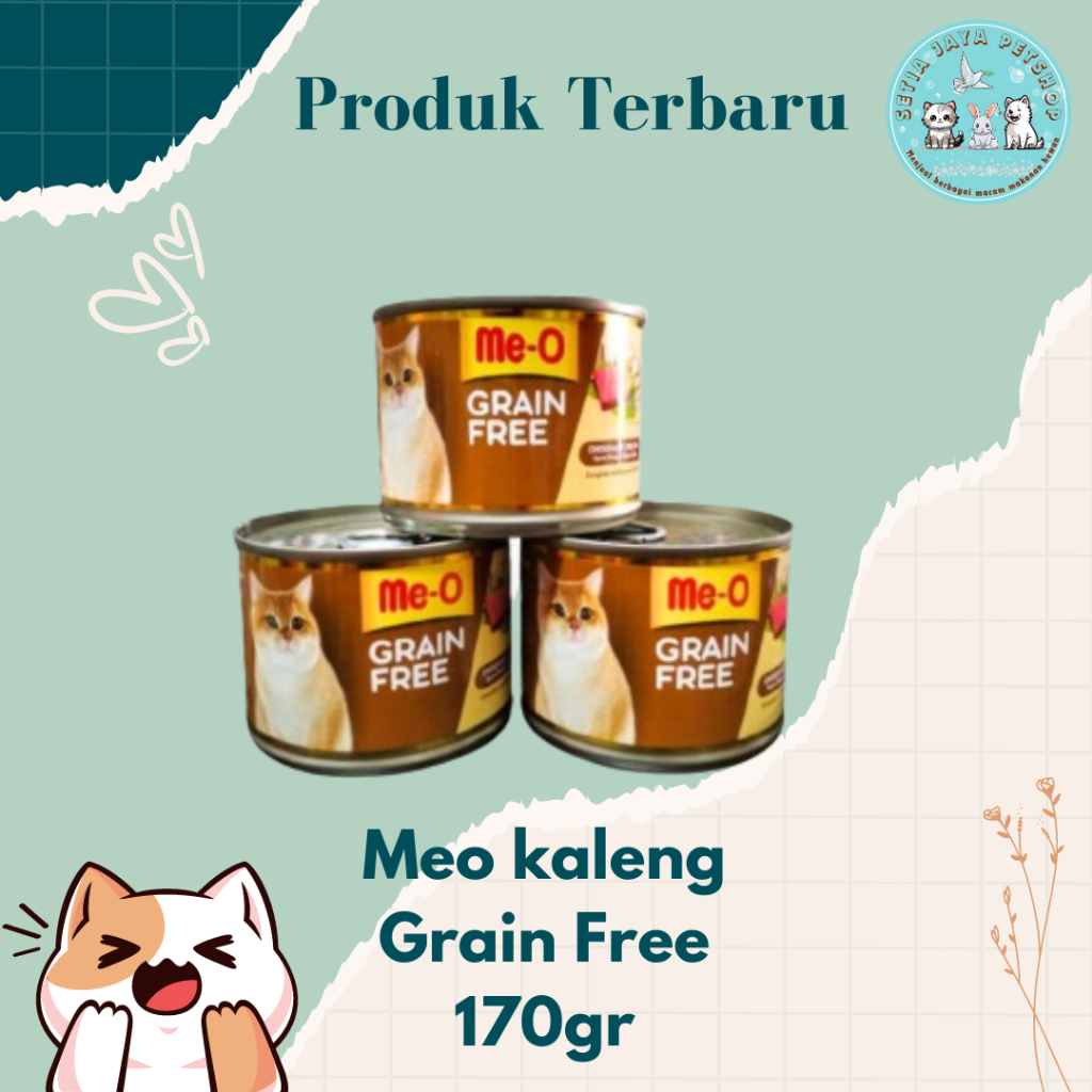 Jual Makanan Kucing - Meo Kaleng Grain Free chicken tuna 170gr NEW ...