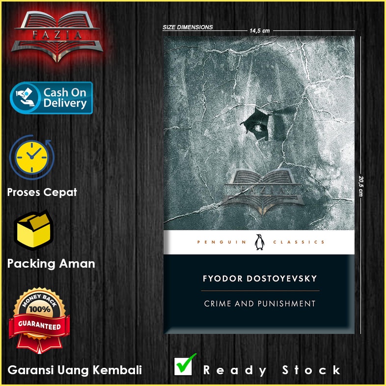 Jual Crime and Punishment Penguin Classics IndonesiaEnglish ART W5D5 | Shopee Indonesia