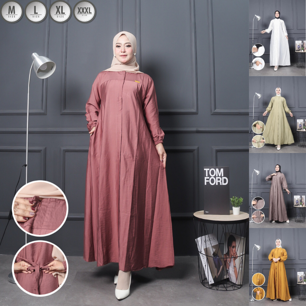 Jual Sabrina Dress Polos Wanita Simpel Elegan Polo Linen Terbaru ...