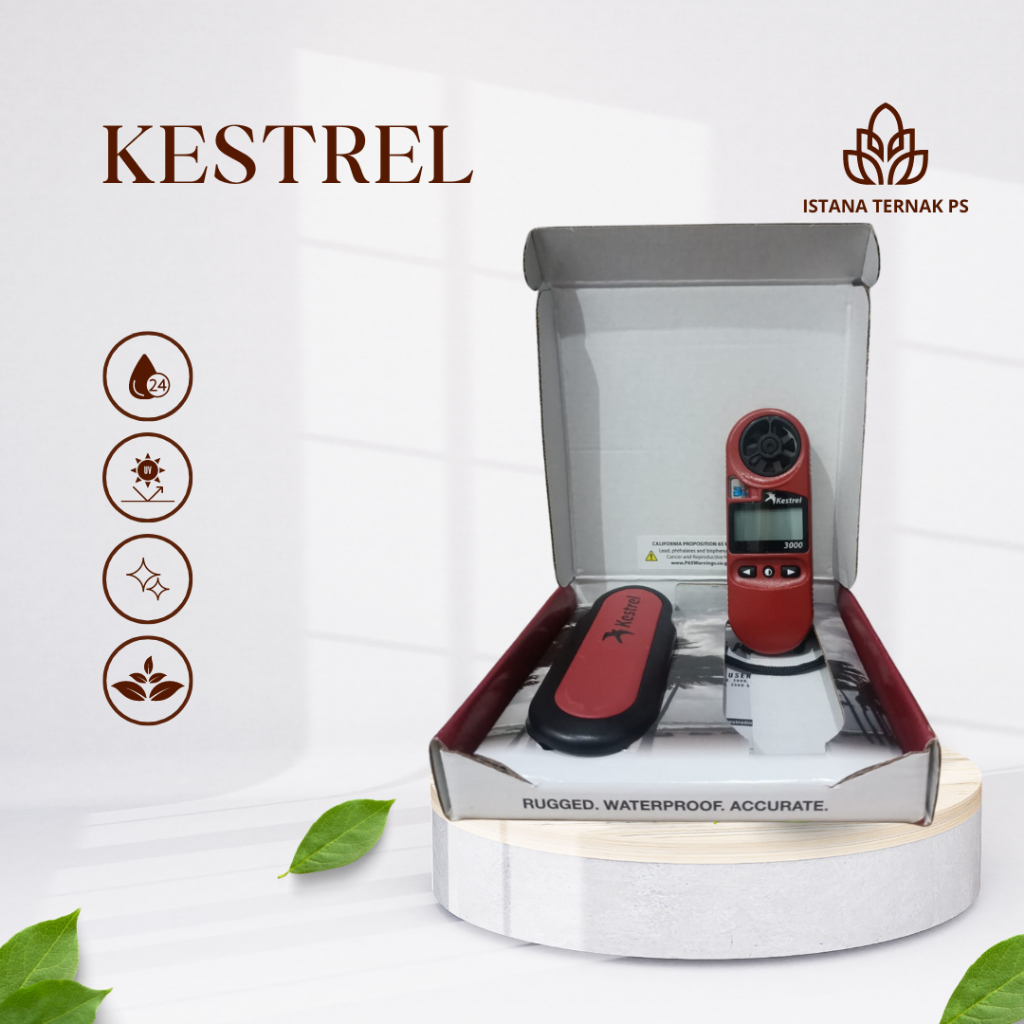 Jual Anemometer Kestrel 3000 Mengukur Kecepatan Angin didalam kandang ...