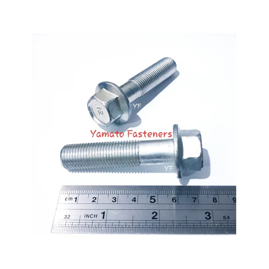 Jual Baut 19 Fleng M 14 x 60 mm Flange Bolt diameter 14mm panjang ...