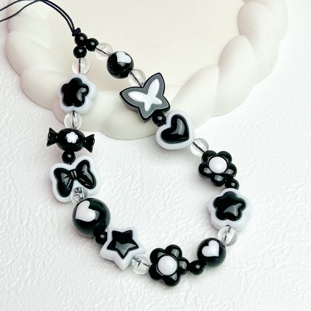 Jual PHONE STRAP BEADS KRISTAL HP TALI HP GELANG BRACELET KOREA ...