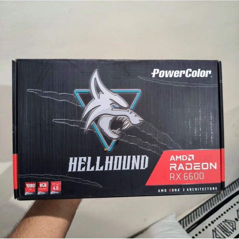 Jual Powercolor Hellhound RX 6600 8gb | Shopee Indonesia