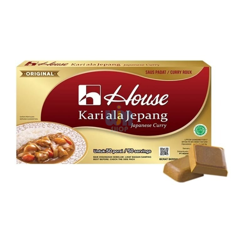 Jual Bumbu Kari Ala Jepang 935g HALAL - House Curry Paste Blok | Shopee ...