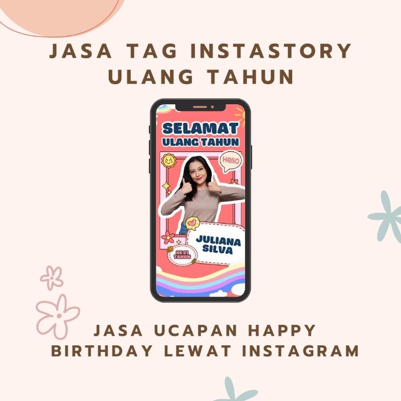 Jual JASA tag story ucapan hbd ulang tahun instastory igs ucapin ...