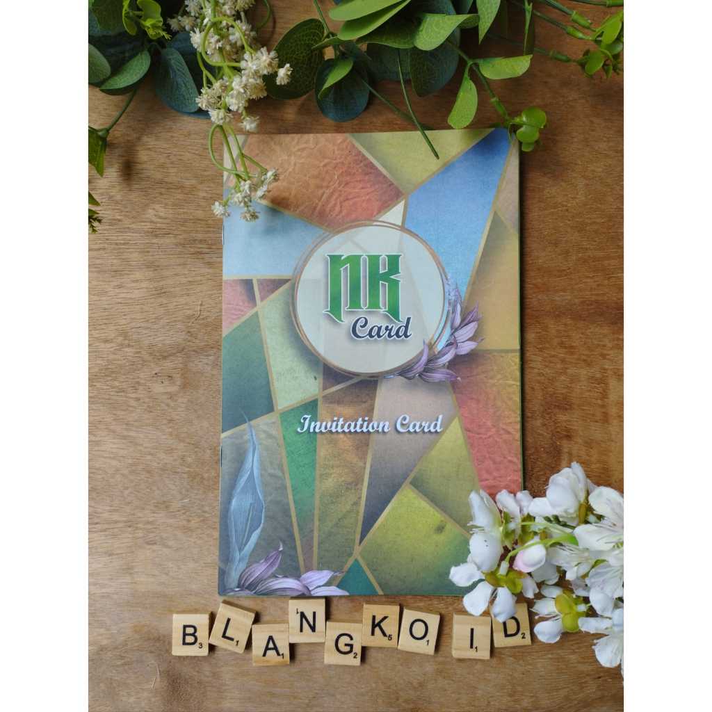 Jual Katalog Blanko Undangan NK Card (NK A01-A06) | Shopee Indonesia