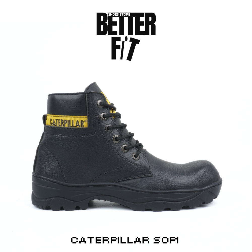 Jual Sepatu Pria Caterpillar SOPI Safety Boots Ujung Besi Kerja ...