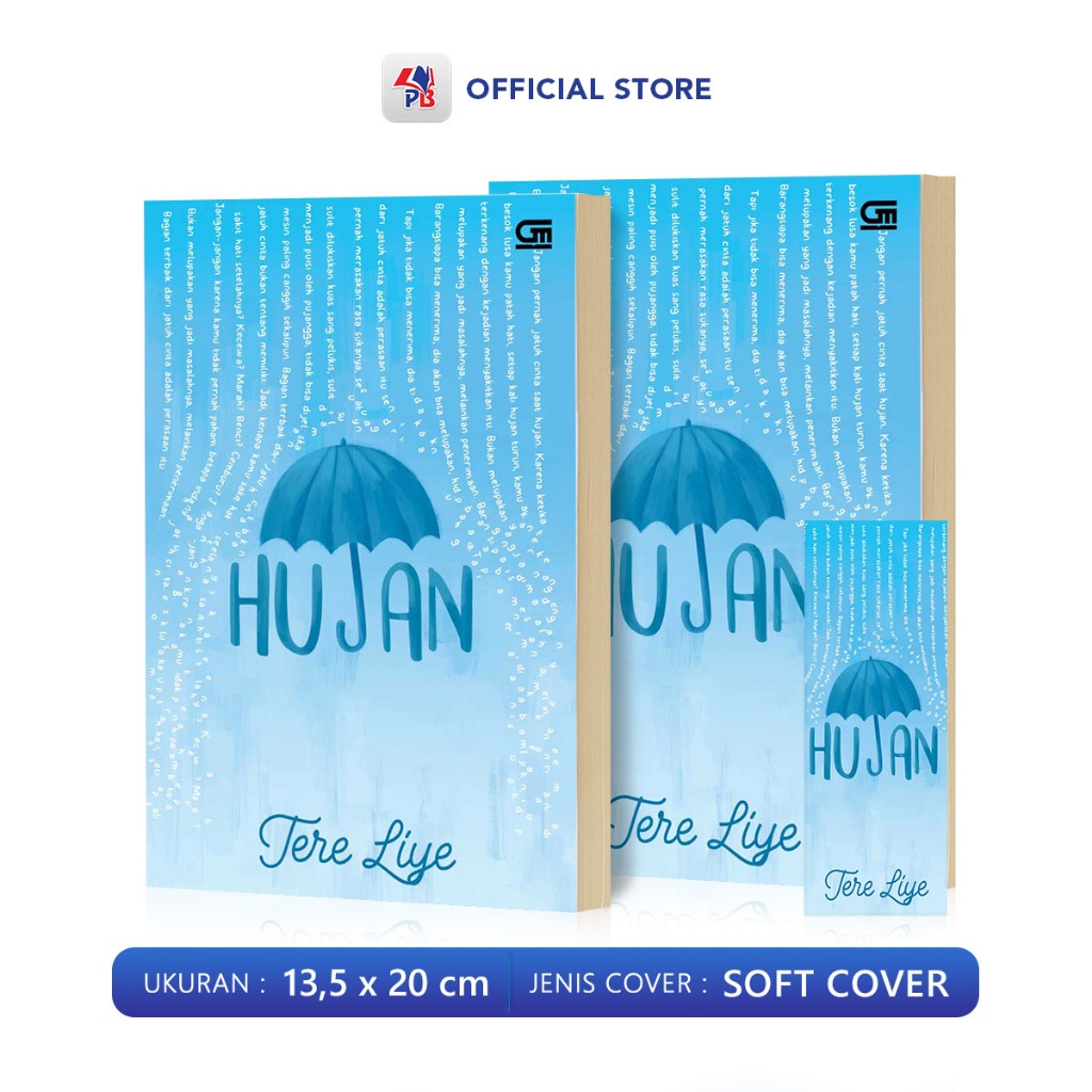 Jual Novel Tere Liye : Hujan / Sabak Grip / SABAK GRIP - SG | Shopee ...