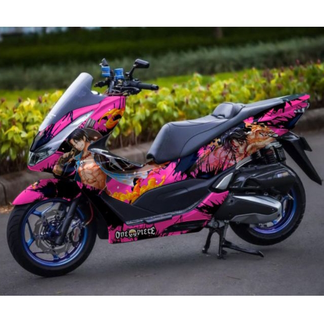 Jual Decal stiker motor full body honda pcx 150/160 motif design ...