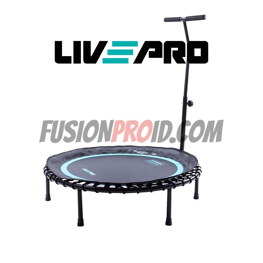 Jual Trampolin Trampoline Handle Dewasa Anak Max 150kg Gym Fitness Livepro | Shopee Indonesia
