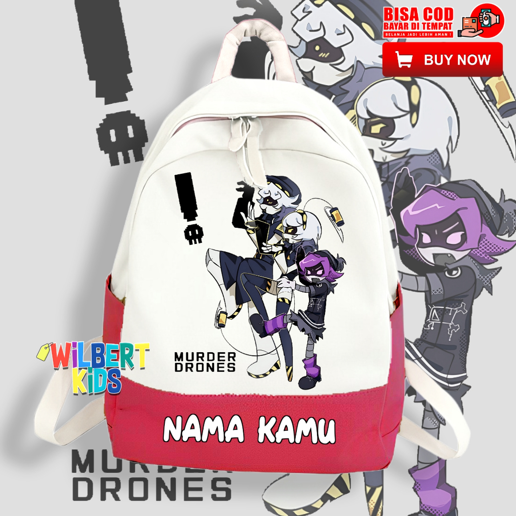Jual Tas Anak Murder Drones / Tas Ransel Anak TK/PAUD Murder Drones ...