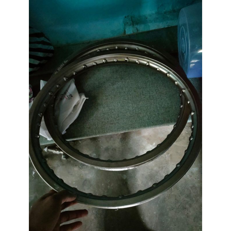 Jual velg tk excel rims japan titanium kulit jeruk | Shopee Indonesia