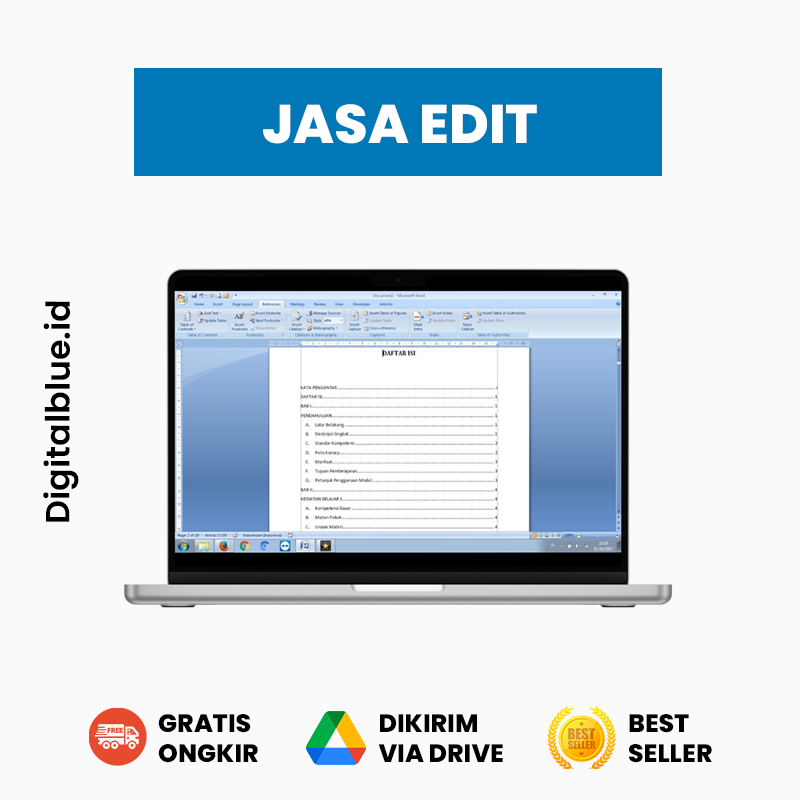 Jual JASA EDIT DAN MERAPIKAN WORD SESUAI PANDUAN PENULISAN | Shopee ...