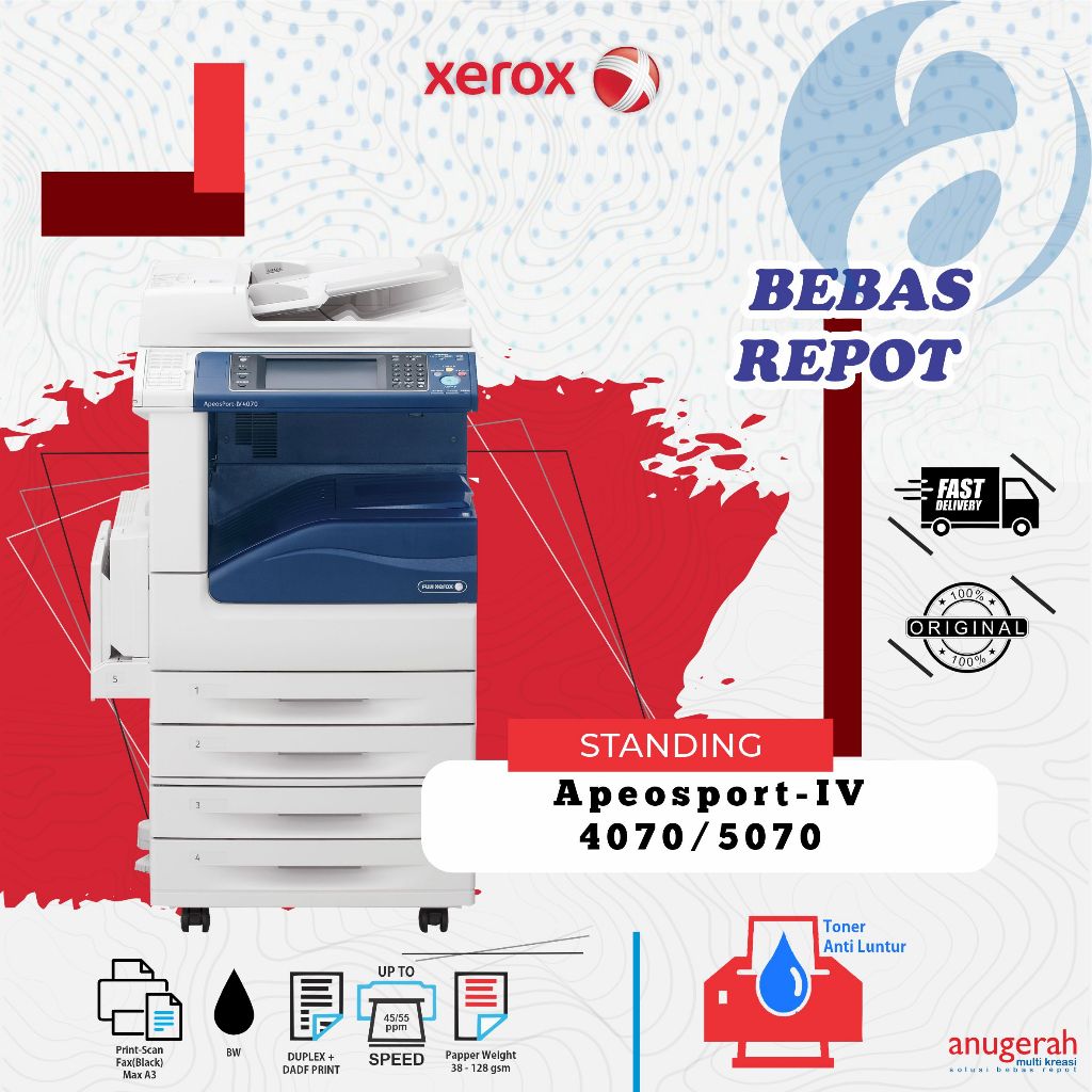 Jual Mesin Fotocopy Fuji Xerox Apeosport-IV 4070/5070 | Shopee Indonesia