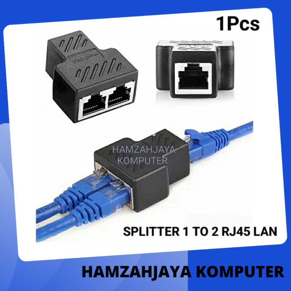 Jual KONEKTOR SAMBUNGAN KABEL LAN RJ45 / BAREL UTP RJ45 / BARREL LAN ...