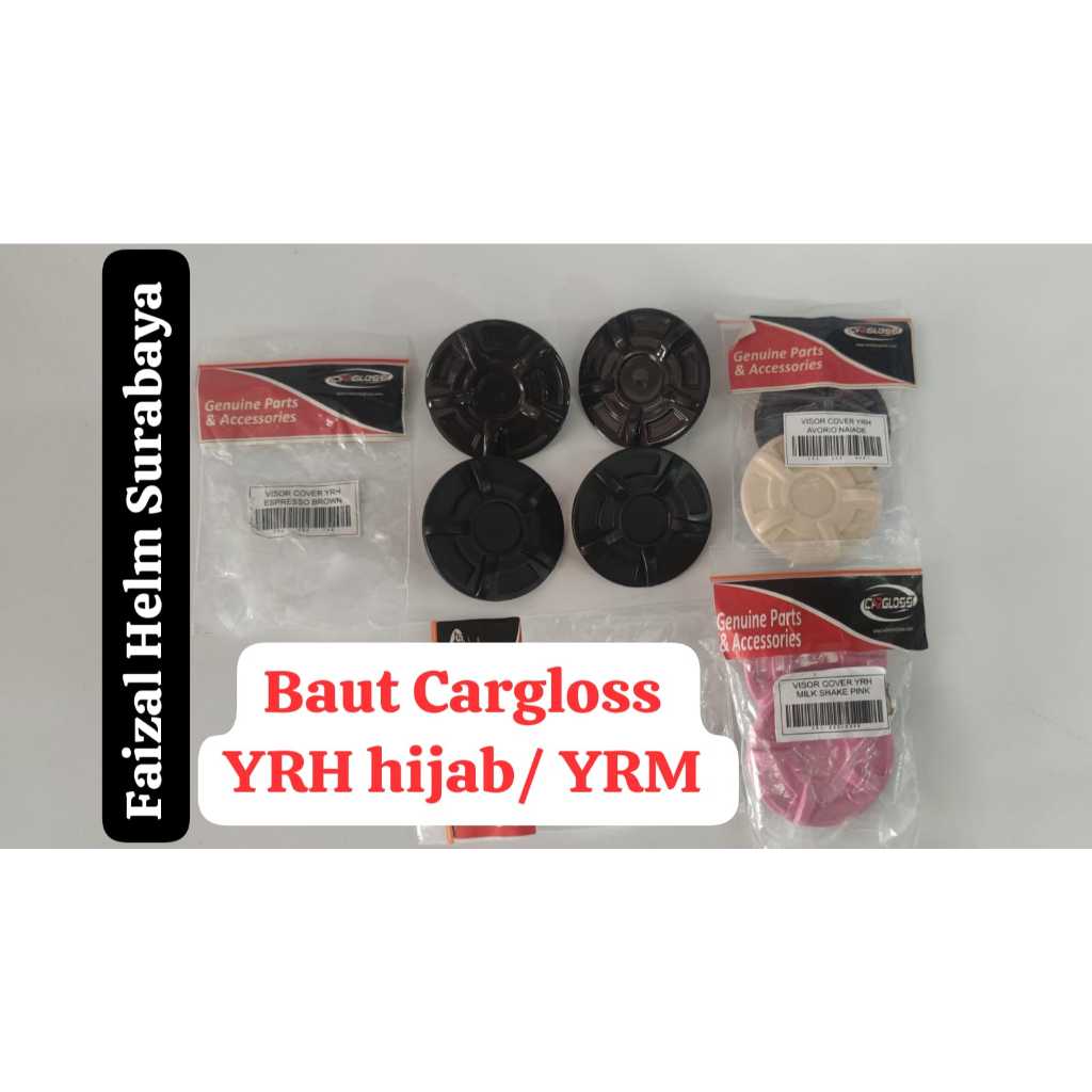 Jual SIDE LOCK || GEAR COVER L+ R (SET) || PENGUNCI FRAME HELM CARGLOSS ...