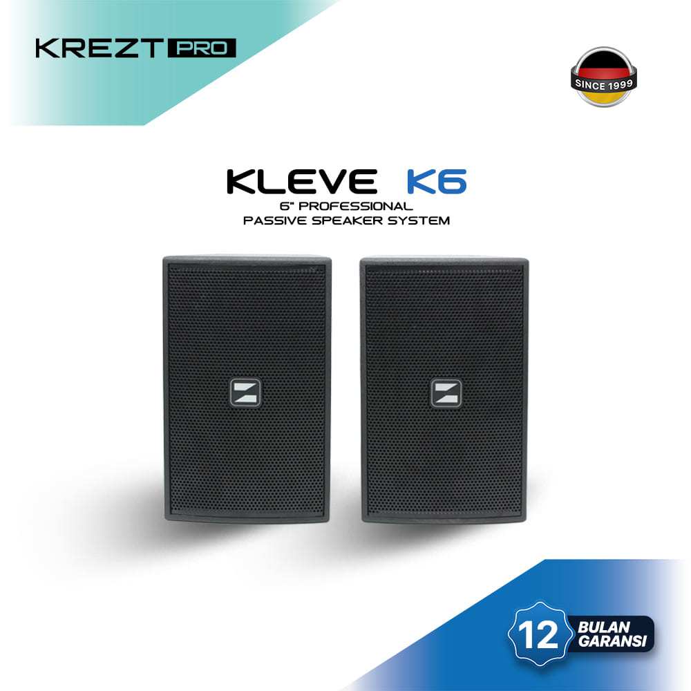 Jual KREZT PRO Kleve K6 Speaker Passive 6 Inch | Shopee Indonesia