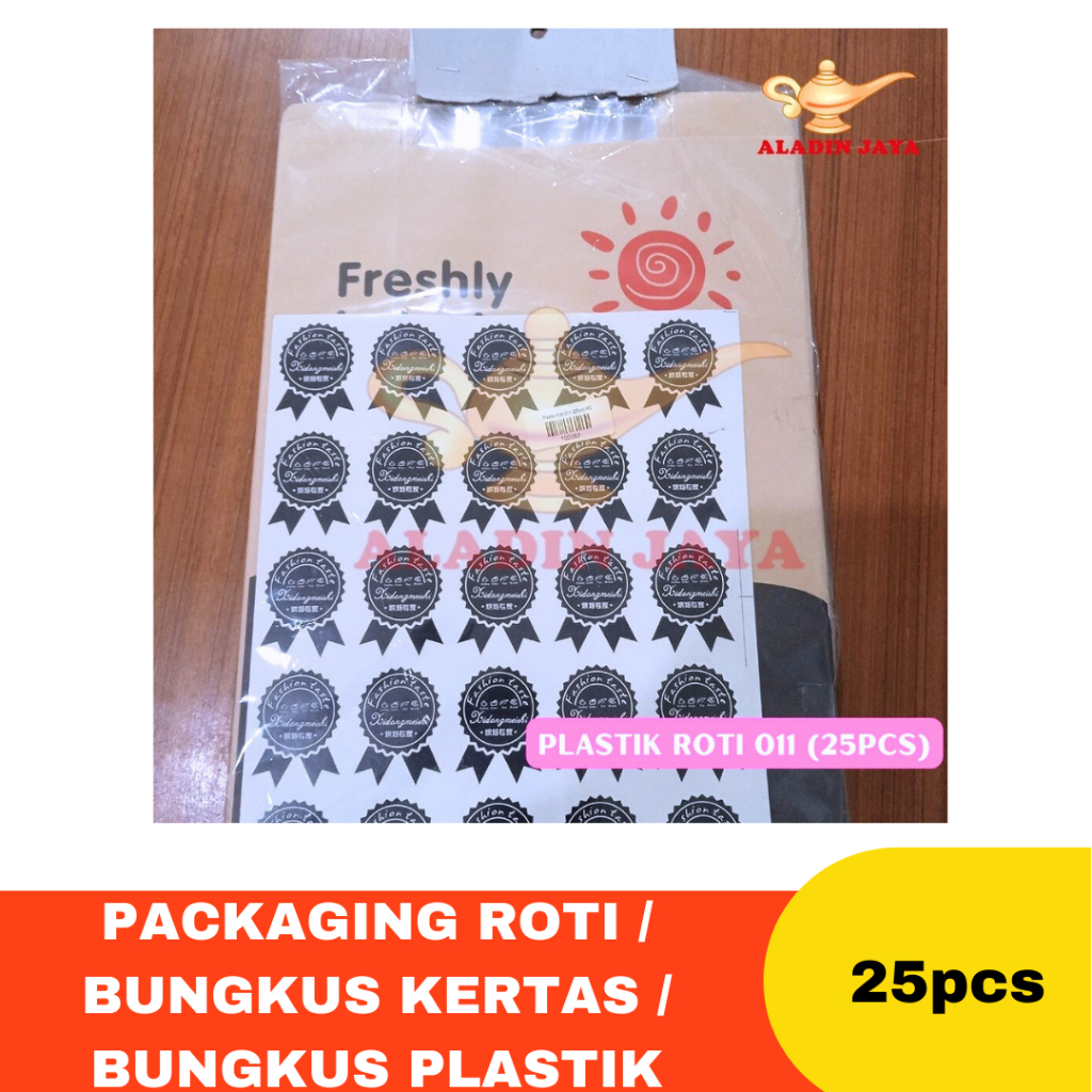 Jual PACKAGING ROTI / BUNGKUS KERTAS / BUNGKUS PLASTIK / Plastik Roti ...