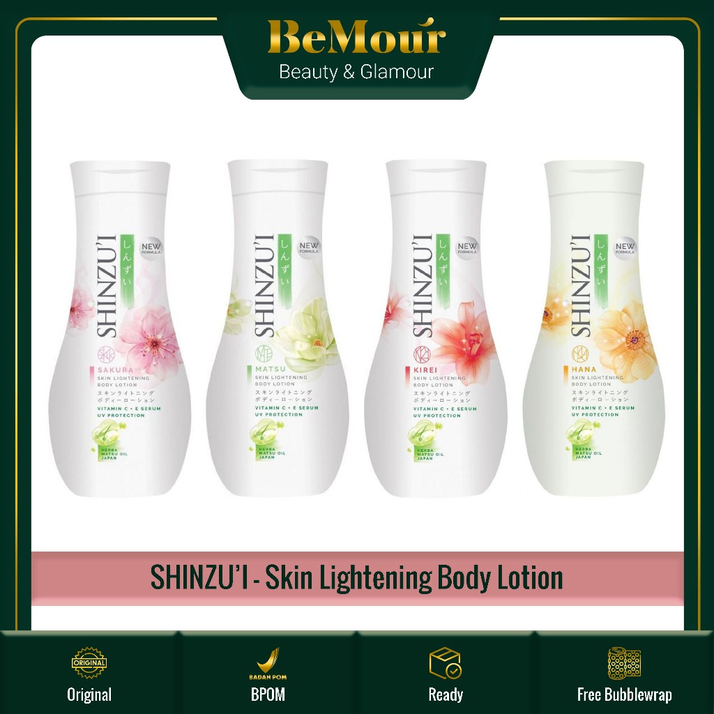 Jual SHINZUI - SKIN LIGHTENING BODY LOTION ( 100 / 210 ml ) - Lotion ...