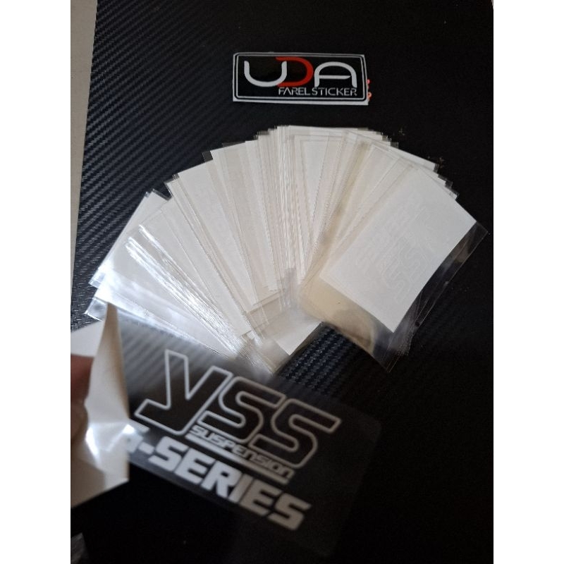 Jual STICKER SHOCK YSS G-SERIES PUTIH SHOCK TABUNG | Shopee Indonesia