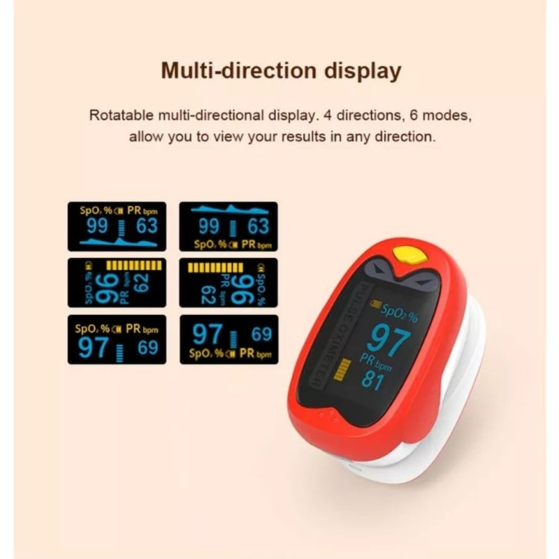 Jual Pulse Fingertip A1 Oximeter Balita Dan Anak SpO2 Kadar Darah ...