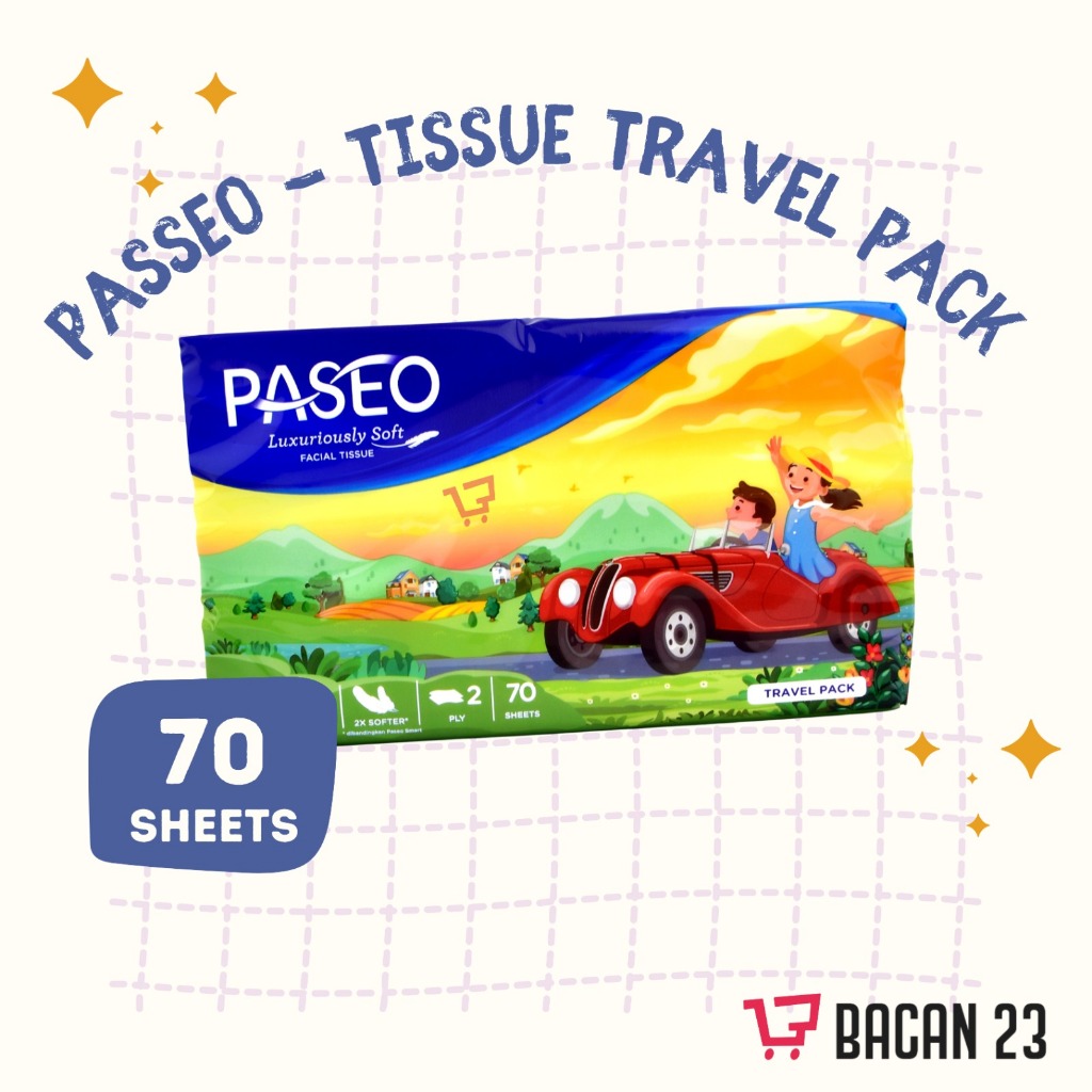 Jual Tissue Paseo 2 Ply (70 Sheets) / Tissue Wajah 360 lembar / Tissue ...