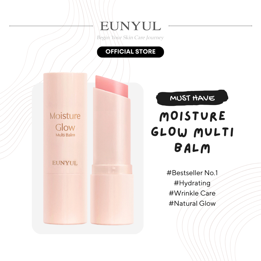Jual EUNYUL Moisture Glow Multi Balm 10g | Facial Balm for Hydrating / Wrinkle Care / Korean ...