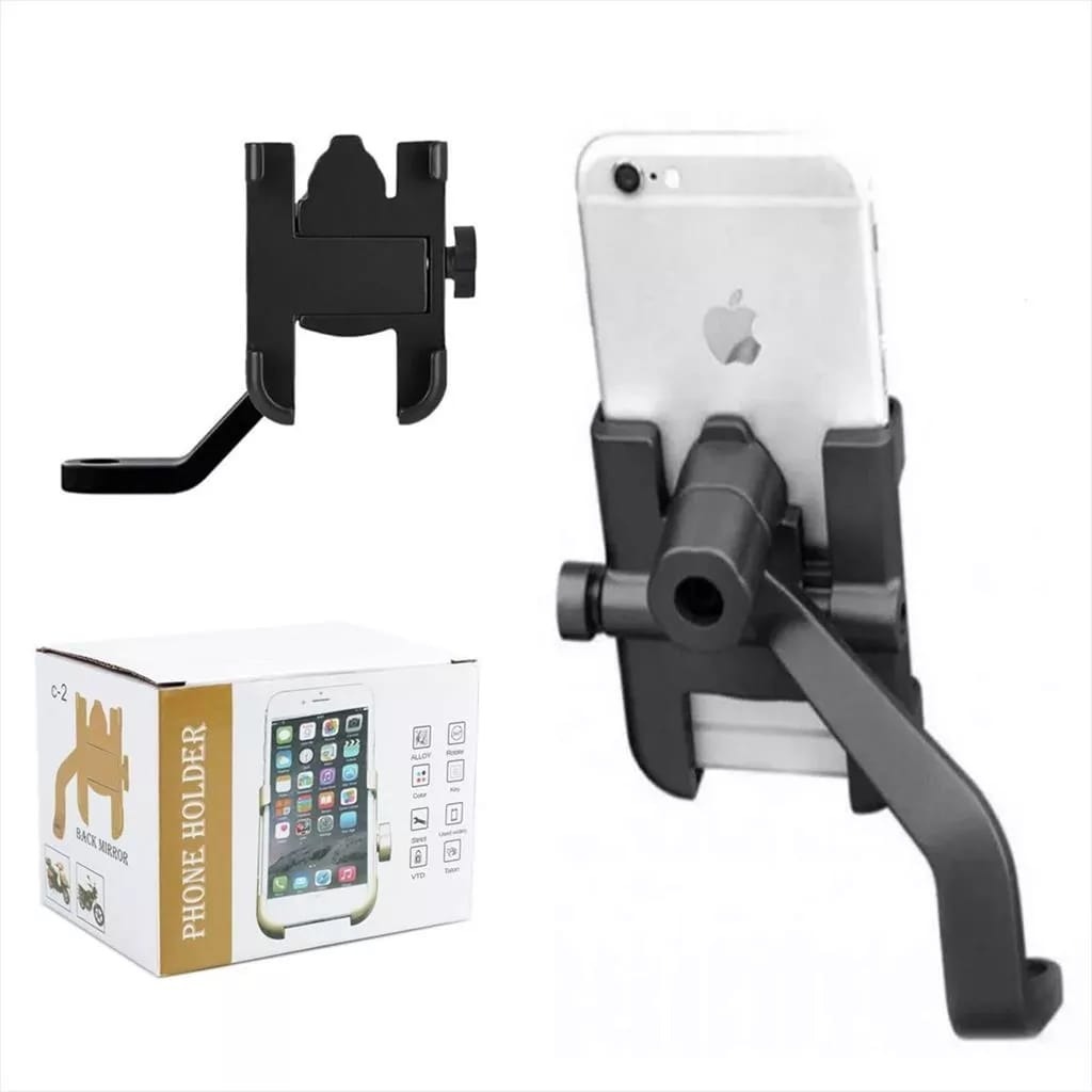 Jual Holder HP Motor Besi Stang Full Besi / Holder Hp Spion Holder Motor | Shopee Indonesia