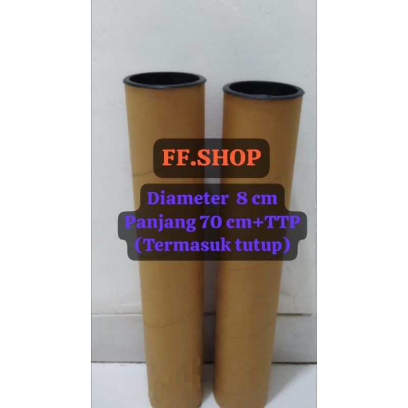 Jual Tabung Packing Dm 8 x 70 cm + Ttp/Tube Paper Core/selongsong ...