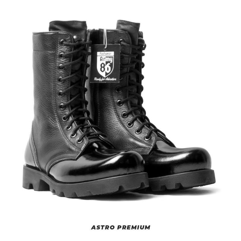 Jual SEPATU PDL ARMY 86 ASTRO PREMIUM KULIT SAPI ASLI BERKUALITAS UNTUK ...