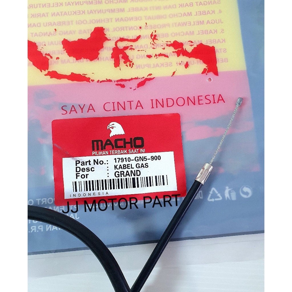 Jual Kabel Gas Grand Revo Abs Vega ZR Mio crypton Jupiter MX FizR Smash ...