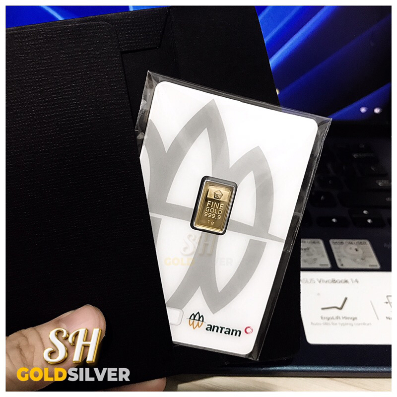 Jual Emas Antam 1gr LM / Logam Mulia / Gold bar | Shopee Indonesia