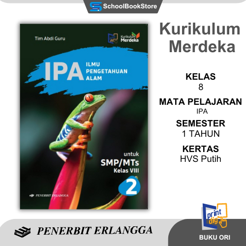 Jual BUKU PAKET SISWA MATA PELAJARAN IPA KLS KELAS 8 2 SMP MTS ...