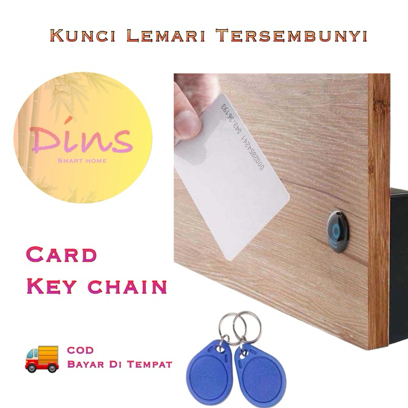 Jual Dins Smart Lock Kunci Kabinet Kunci Kartu RFID | Shopee Indonesia